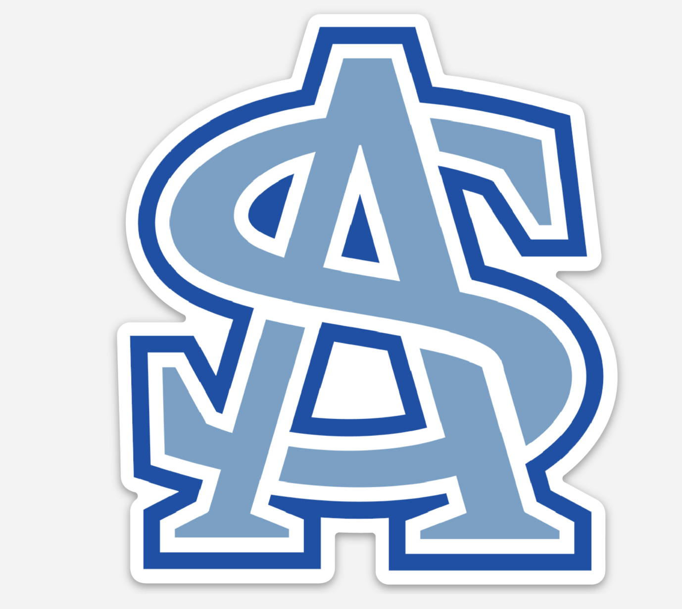 "SA" decal – St. Andrew's Spirit Shop